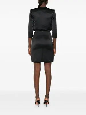Elisabetta Franchi Midi Dress - Black