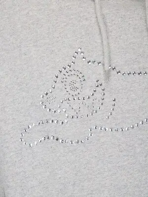 ICECREAM Logo Cotton Hoodie - Grey