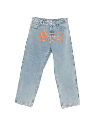 ICECREAM Running Dog Denim Jeans - Sky Blue