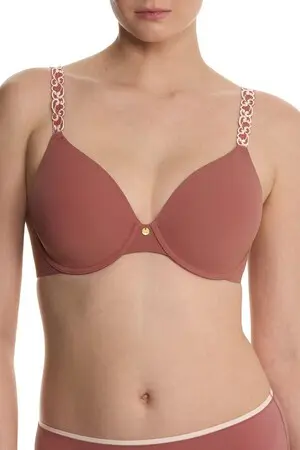 Natori Pure Luxe Custom Coverage Contour Underwire Bra - Lime