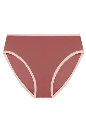 Natori Bliss Bare Cotton Hipster - Red