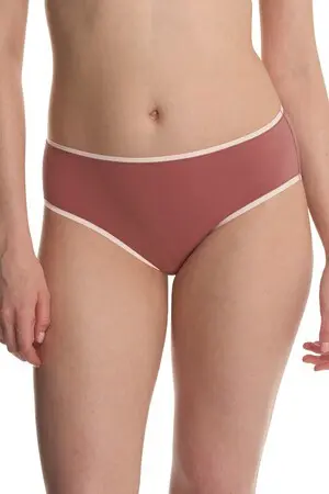Natori Bliss Bare Cotton Hipster - Red