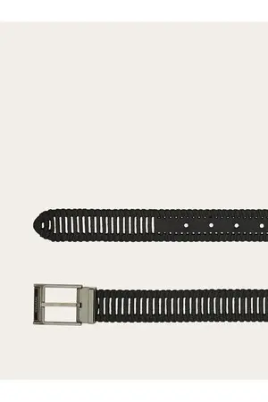FERRAGAMO Adjustable Belt - Black