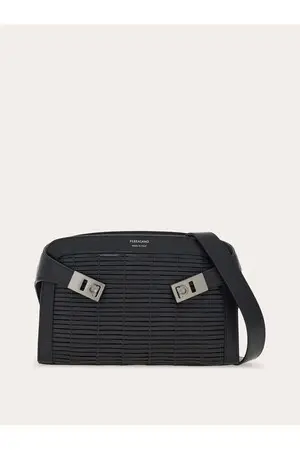 FERRAGAMO Hug Crossbody Bag - Black