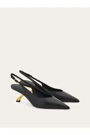 FERRAGAMO S-shaped Heel Slingback