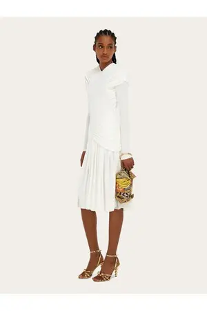 FERRAGAMO Gancini Chain Folded Clutch - Multicolor