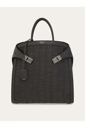 FERRAGAMO Hug Tote Bag - Natural