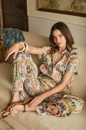 ALLISON NEW YORK Gemma Button Down Shirt