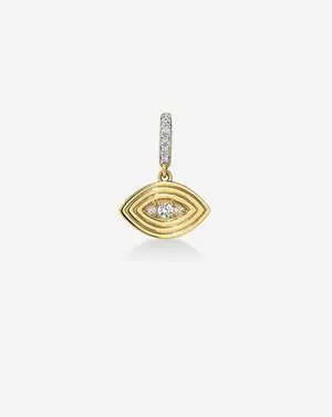 Ring Concierge Diamond Evil Eye Charm - One-color