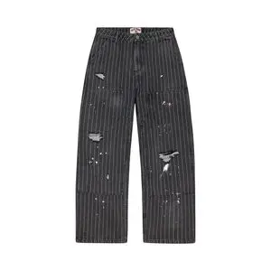 VALE FOREVER Tuxedo Painters Pinstripe Pants