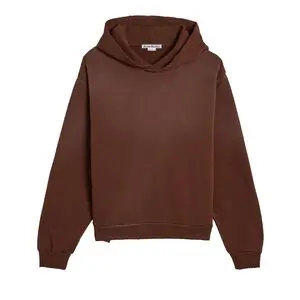 Acne Studios Logo Hooded Sweater 'chocolate - Brown