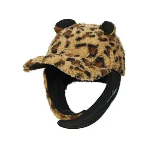 PALACE Teddy Ears Earflapper Leopard - Yellow