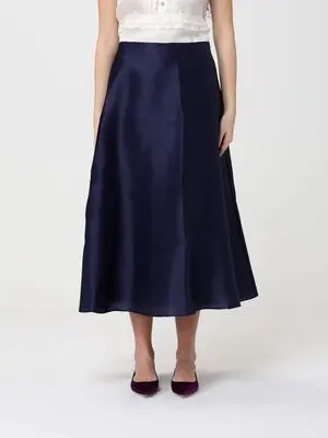 Alberta Ferretti A-line Skirt - Blue