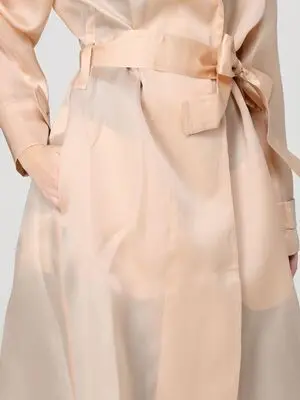 Alberta Ferretti Organza Trench Coat