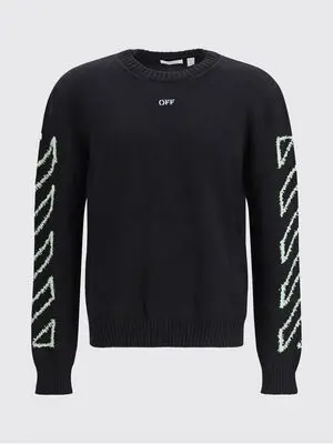 Off-White Diagonal Arrows Sweater - Black