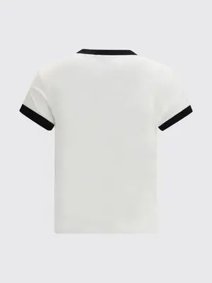 Off-White Cotton T-shirt With Logo - White 1