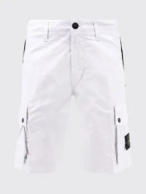Stone Island Stretch Cotton Cargo Shorts - Blue 1