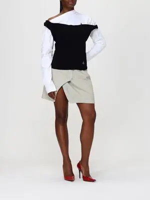 VIVIENNE WESTWOOD Denim Mini Skirt