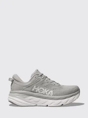 HOKA® Bondi Technical Mesh Lace-up Sneakers - White