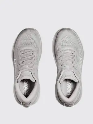 HOKA® Bondi Technical Mesh Lace-up Sneakers - White