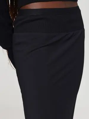 Rick Owens Asymmetrical Virgin Wool Sweater