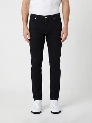 Dsquared2 Skinny Fit Stretch Denim Jeans - Black