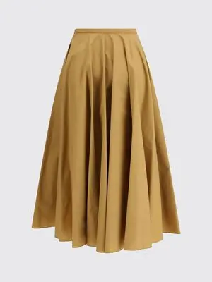 FORTE_FORTE Cotton Full Skirt - Amber