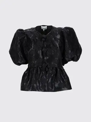 GANNI Top - Black