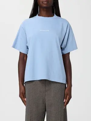 Balenciaga Balenciaga T-Shirt Gnawed Blue
