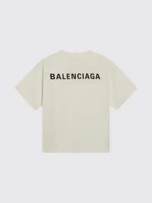 Balenciaga Logo T-shirt - White 1