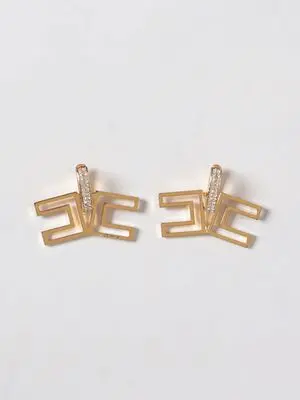 Elisabetta Franchi Stud Earrings - Gold