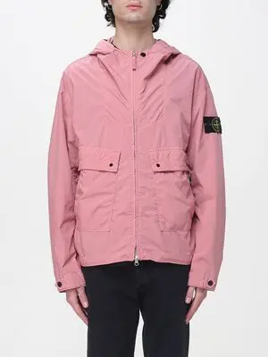 Stone Island Hooded Jacket - Pink