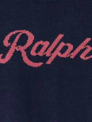 Polo Ralph Lauren Crewneck Sweater With Logo - Blue