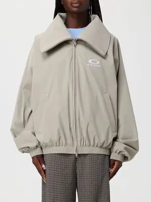 Balenciaga Nylon Bomber Jacket - Beige