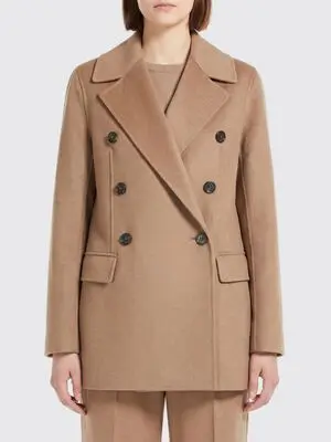 Women's Double Breasted Camel Coats