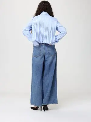 Sportmax Cotton Blend Shirt - Sky Blue