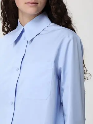 Sportmax Cotton Blend Shirt - Sky Blue