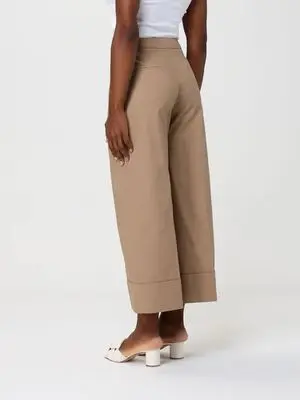 PT TORINO Tailored Cropped Trousers - Colonial