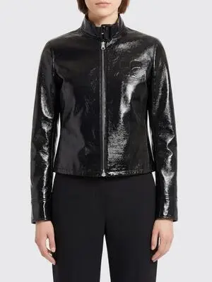 COURREGES Zip-up Jacket - Black