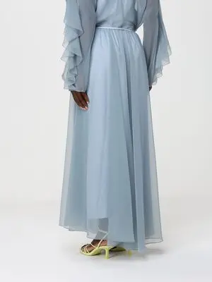 FORTE_FORTE Pleated Maxi Skirt - Grey