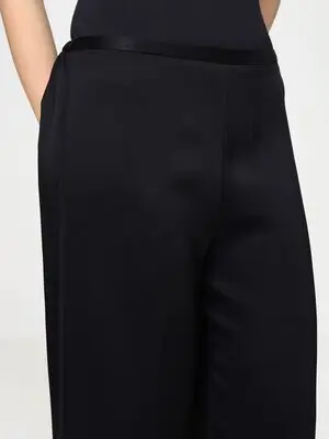 FORTE_FORTE Wide Leg Trousers - Black