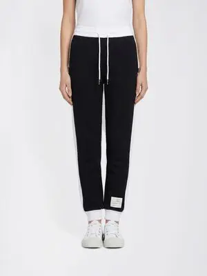 Thom Browne Cotton Jogging Pants - Blue