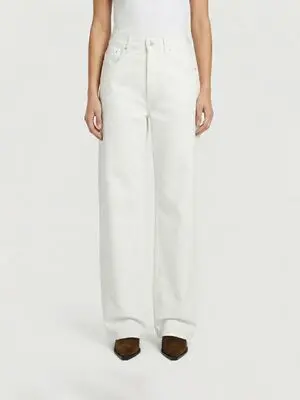 ANINE BING Wide Leg Denim Jeans