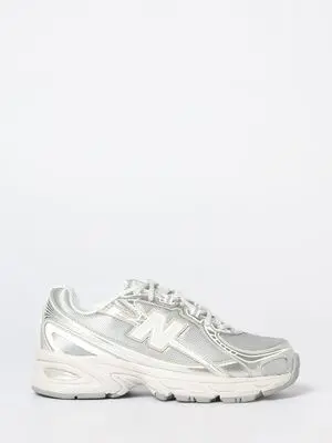 NEW BALANCE Metallic Sneakers - Silver