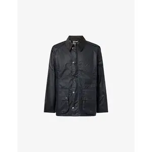 Barbour Beaufort Waxed-cotton Jacket - Navy