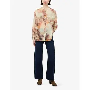 Paige Arellia Skimmer Barrel-leg Denim Jeans - Visage