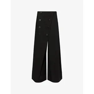 Camilla And Marc Rover Wrap-front Woven Trousers
