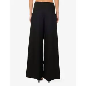 Camilla And Marc Rover Wrap-front Woven Trousers