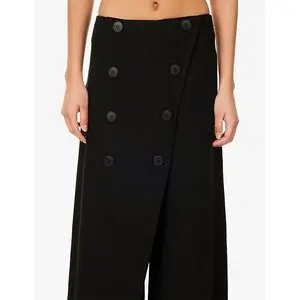 Camilla And Marc Rover Wrap-front Woven Trousers