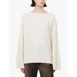REFORMATION Cashmere And Wool-blend Jumper - Gossamer